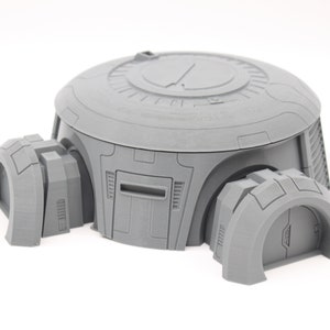 Sci Fi City Tech Barracks Building Scenery Scatter Terrain for 28mm Miniature Wargaming - Etsy