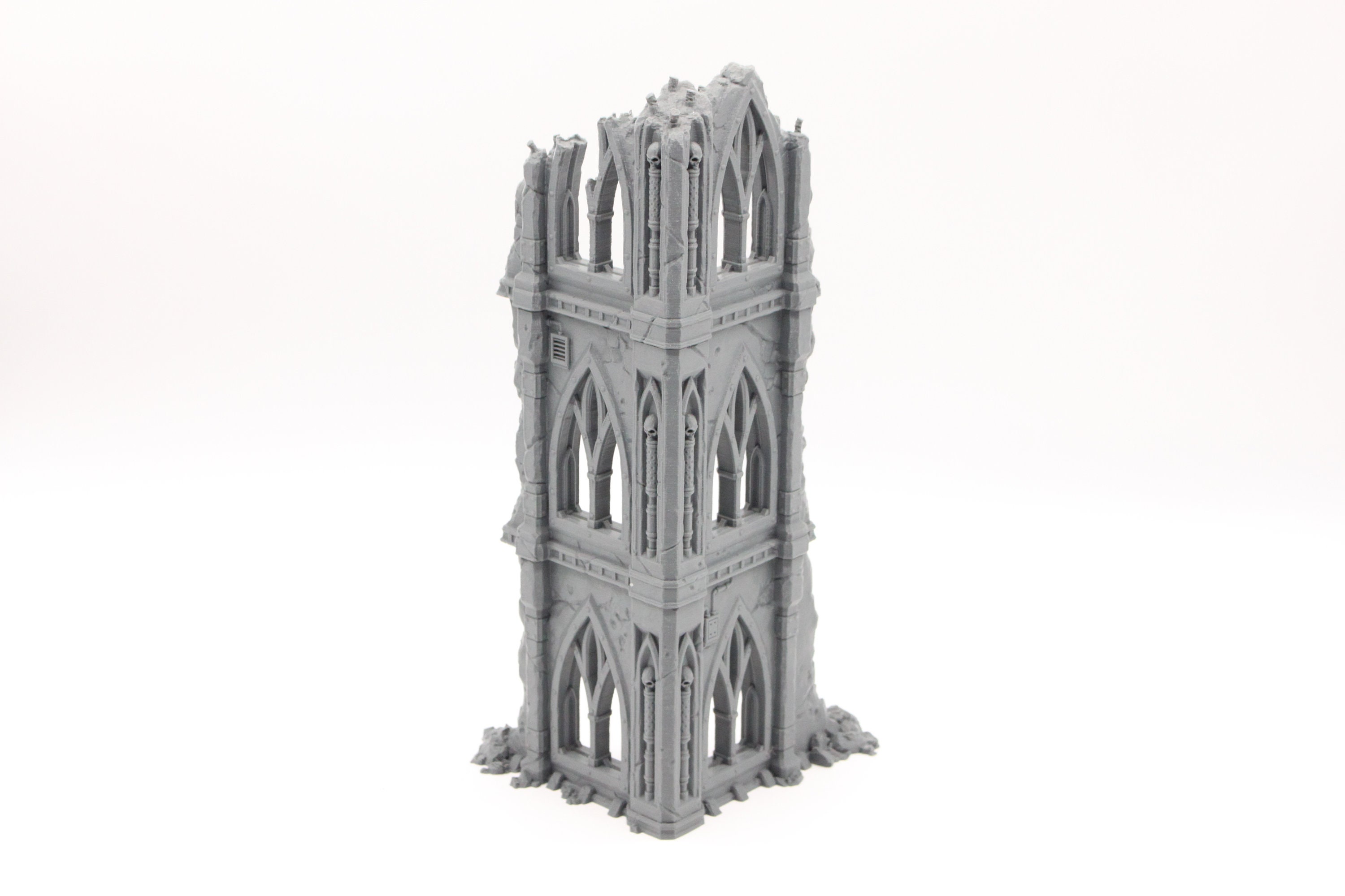Two Large 3D Printed V2 Gothic Triple Level Towers Scatter - Etsy