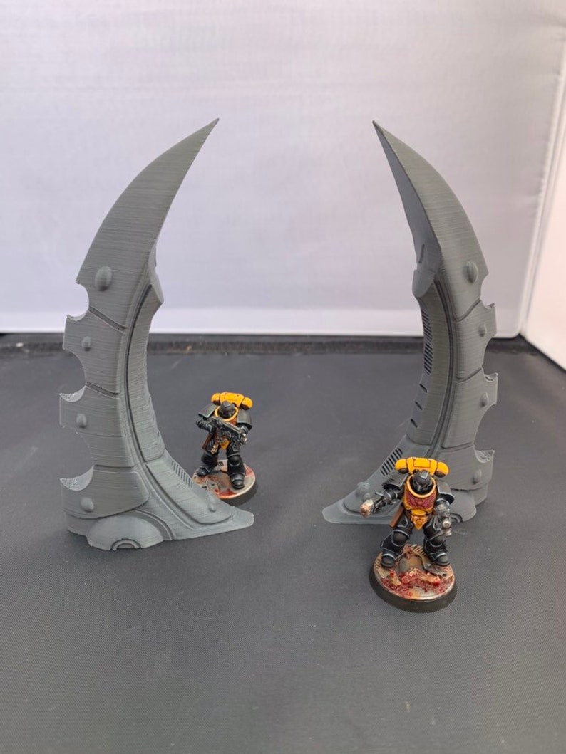 Eldar Themed Webway Gate Alien Xenos Scenery Scatter Terrain - Etsy UK