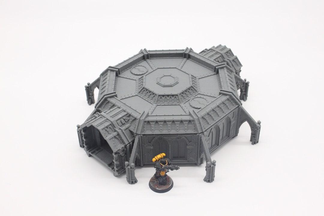 Anphelion Base Large 3D Printed Replica Sci Fi Pod D Terrain - Etsy