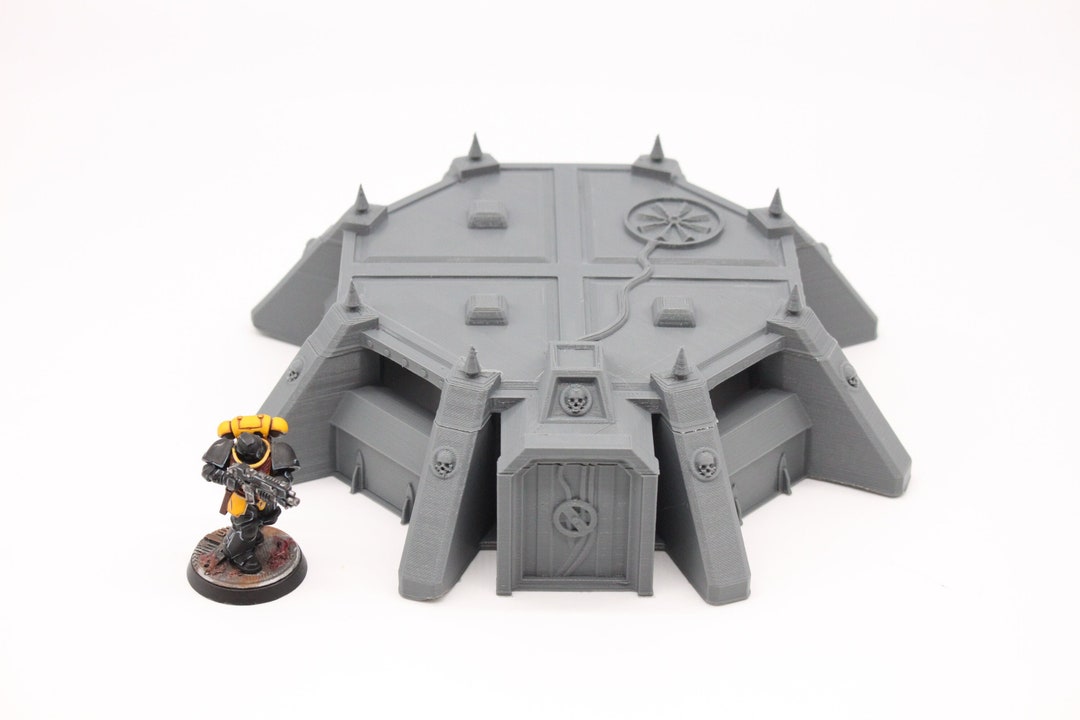 WW2 War Imperial Infantry Bunker Scenery Terrain for 28mm Tabletop ...