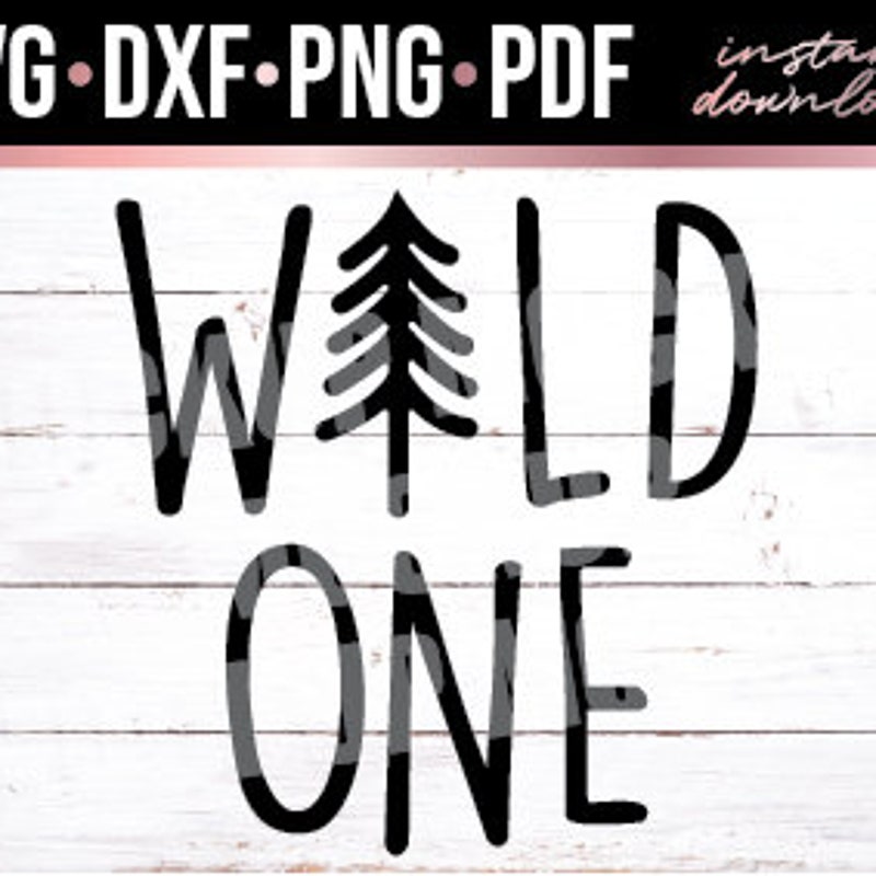 Wild One Svg - Etsy