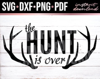 The Hunt is Over - Etsy