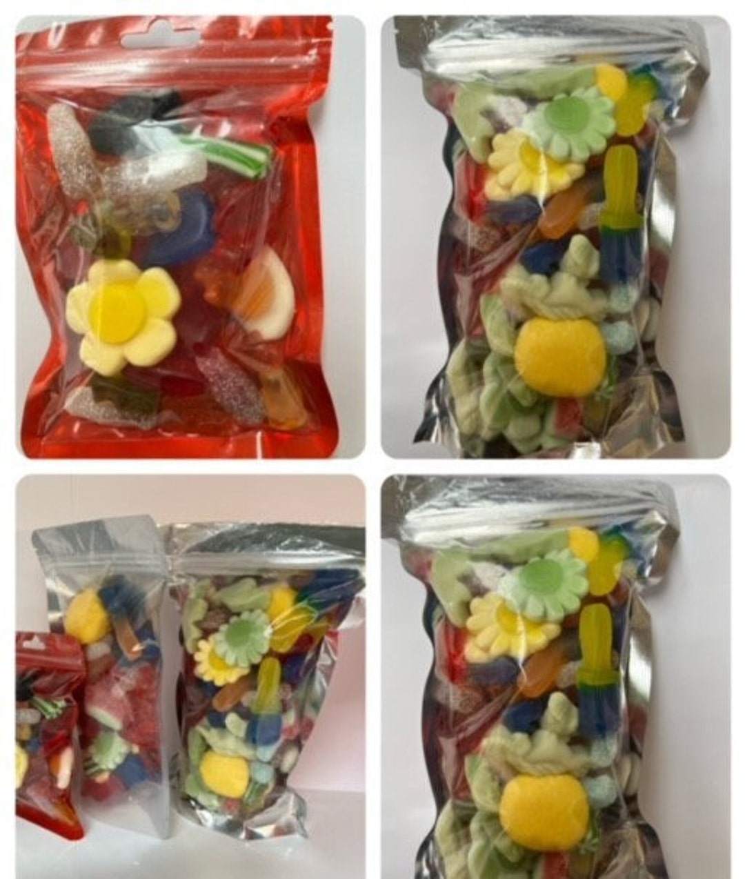 Bright Gummy Jelly Sweet Pouch Cinema Movie Mix Party Bag Kids - Etsy