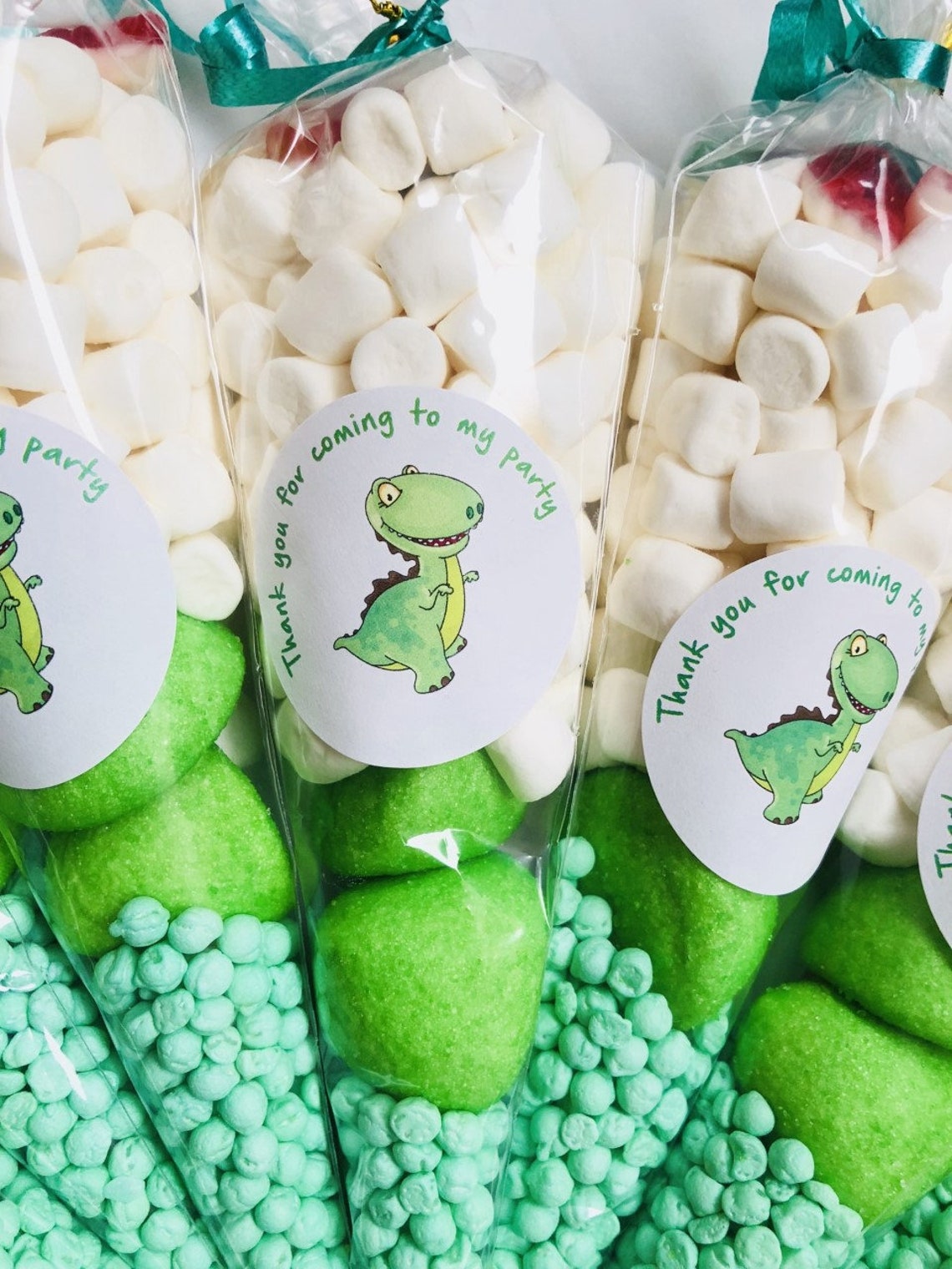 Dinosaur Dino Kids Sweet Candy Cones Sweets Party Bags Filled | Etsy
