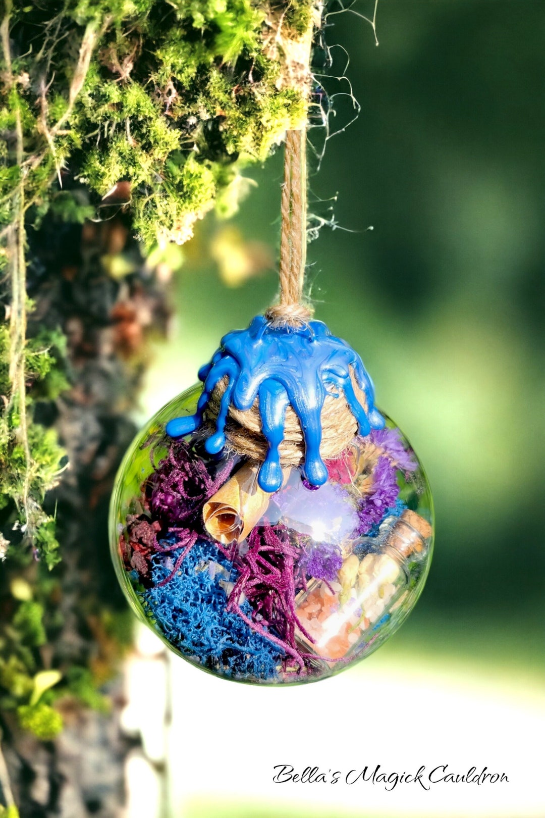 Emotional Healing Witch Ball - 3.5 Inch Plastic Ball - Trauma Release ...