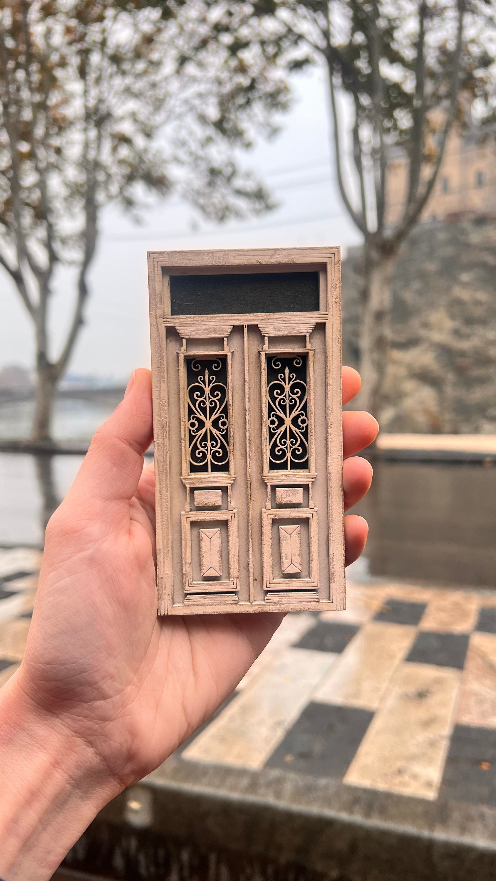 Door Miniature With Magnet - Etsy