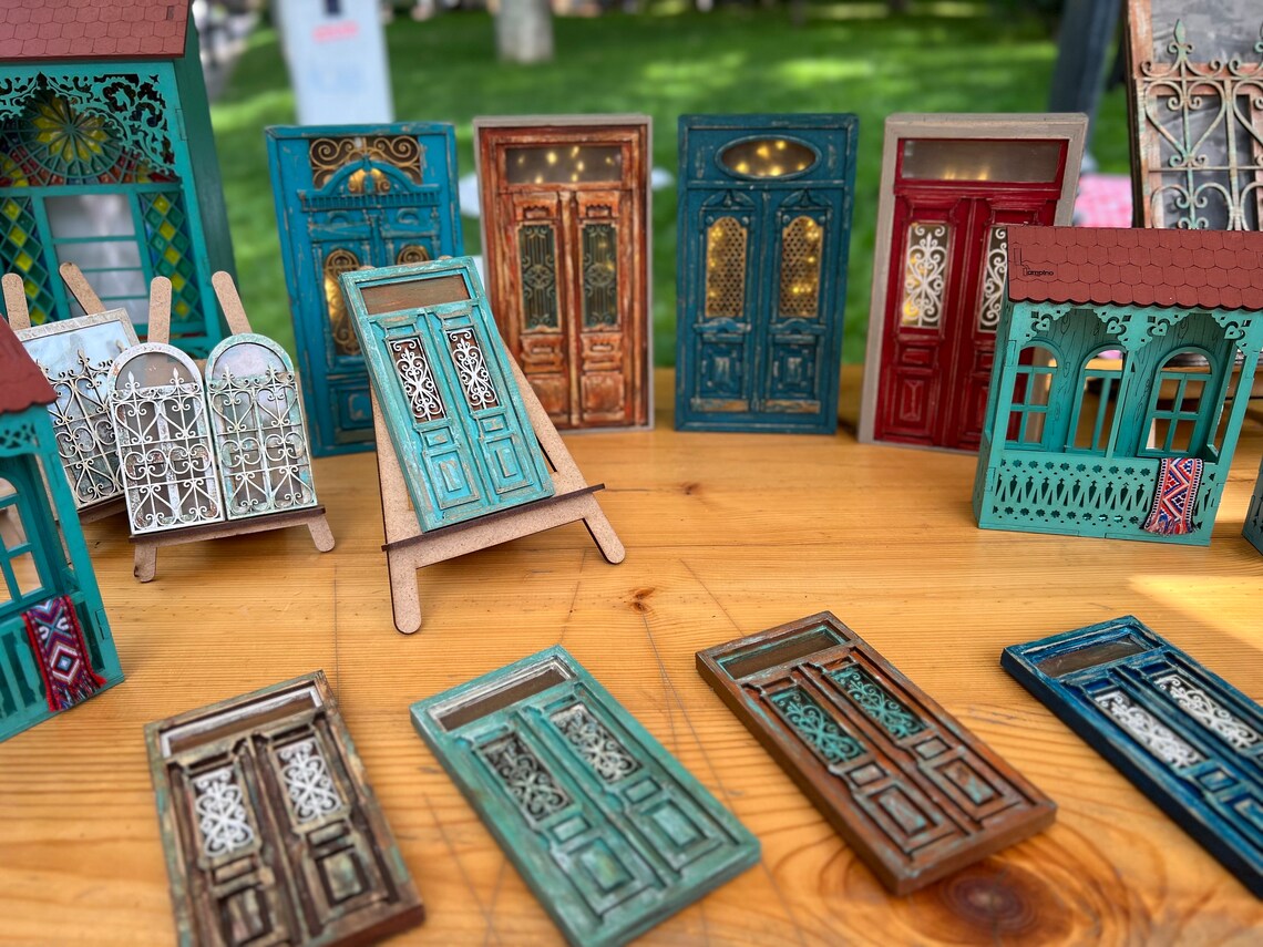 Door Miniature With Magnet - Etsy