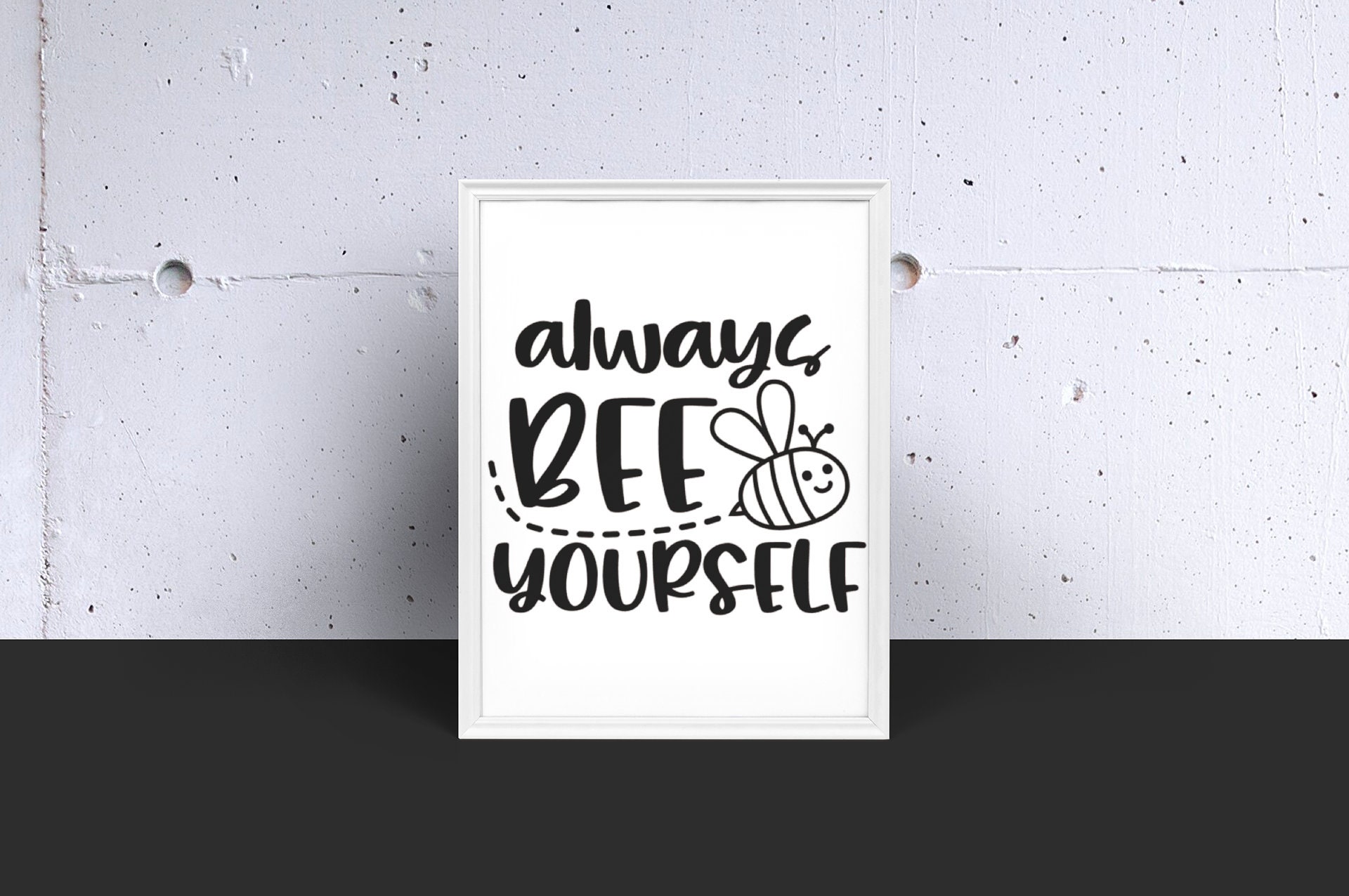Always Bee Yourself Vinyl Label Decal Positive Affirmation - Etsy UK