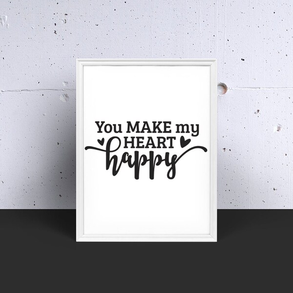 Happy Heart - Etsy
