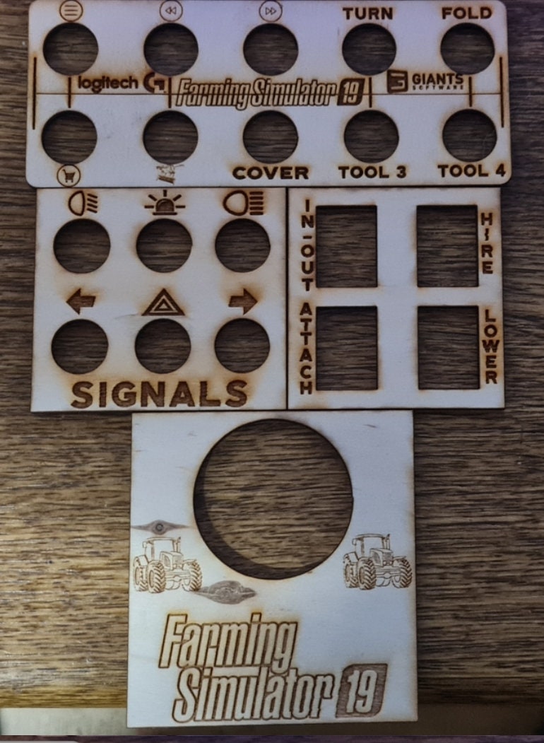 Farming SImulator Overlay for Logitech Side Panel | Etsy