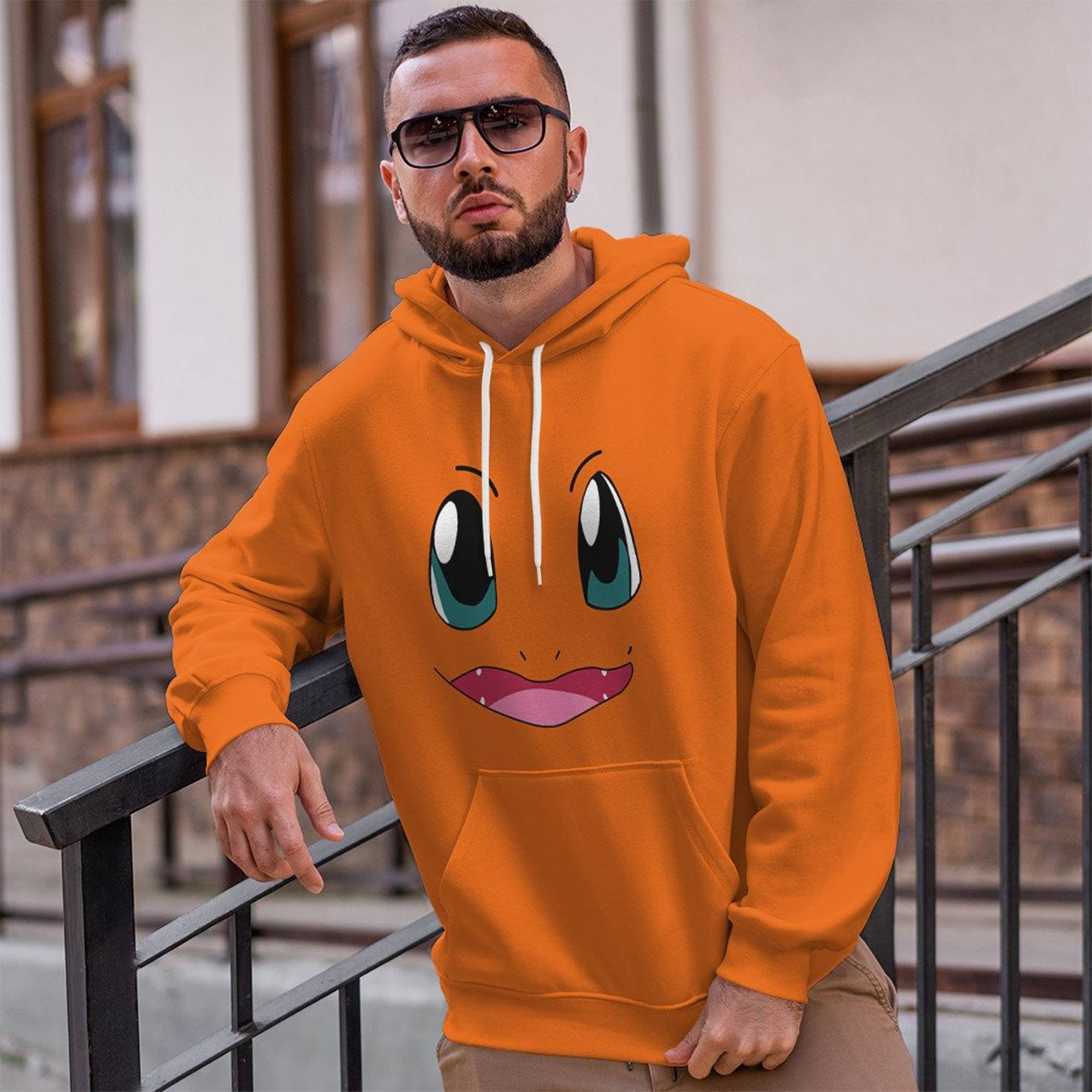 Charmander Halloween Costumes Hoodie, Charmander Charizard Cosplay ...
