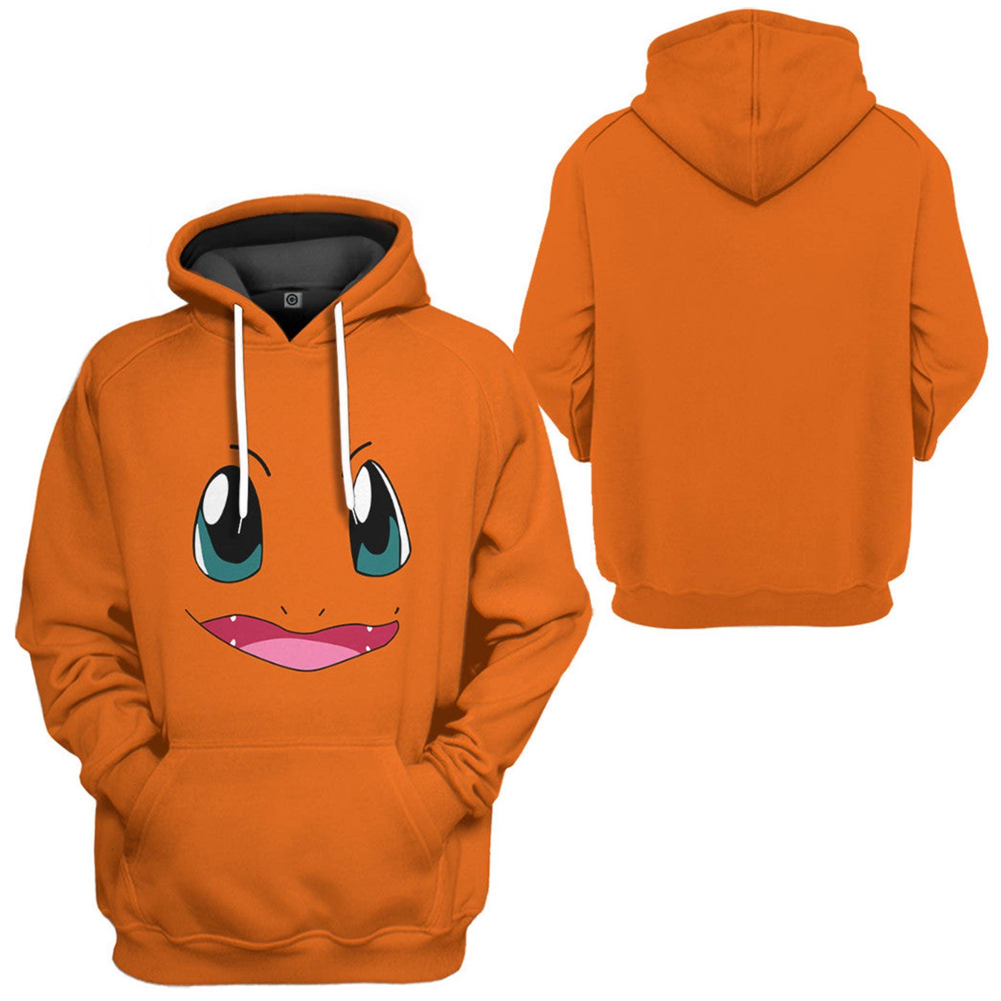 Charmander Halloween Costumes Hoodie, Charmander Charizard Cosplay ...