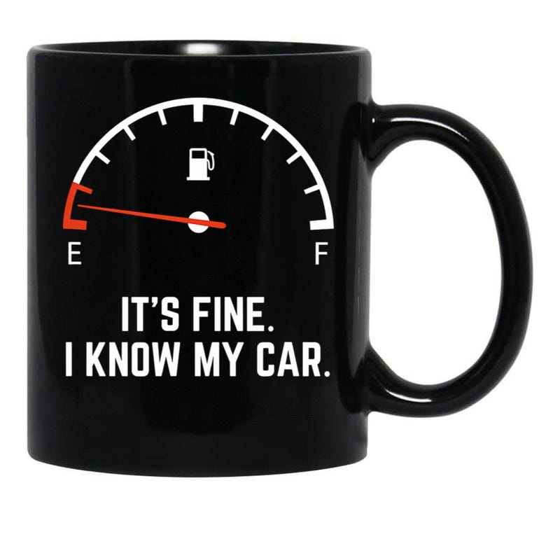 Fuel Gauge Mug - Etsy