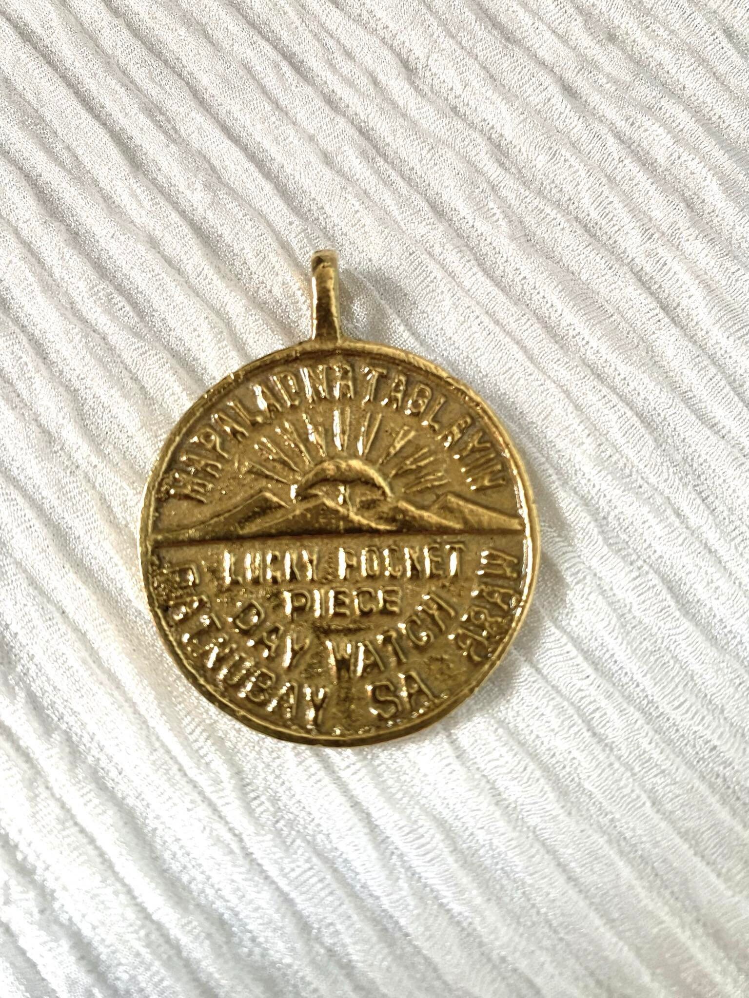 Lucky Pocket Piece AUTHENTIC - Etsy