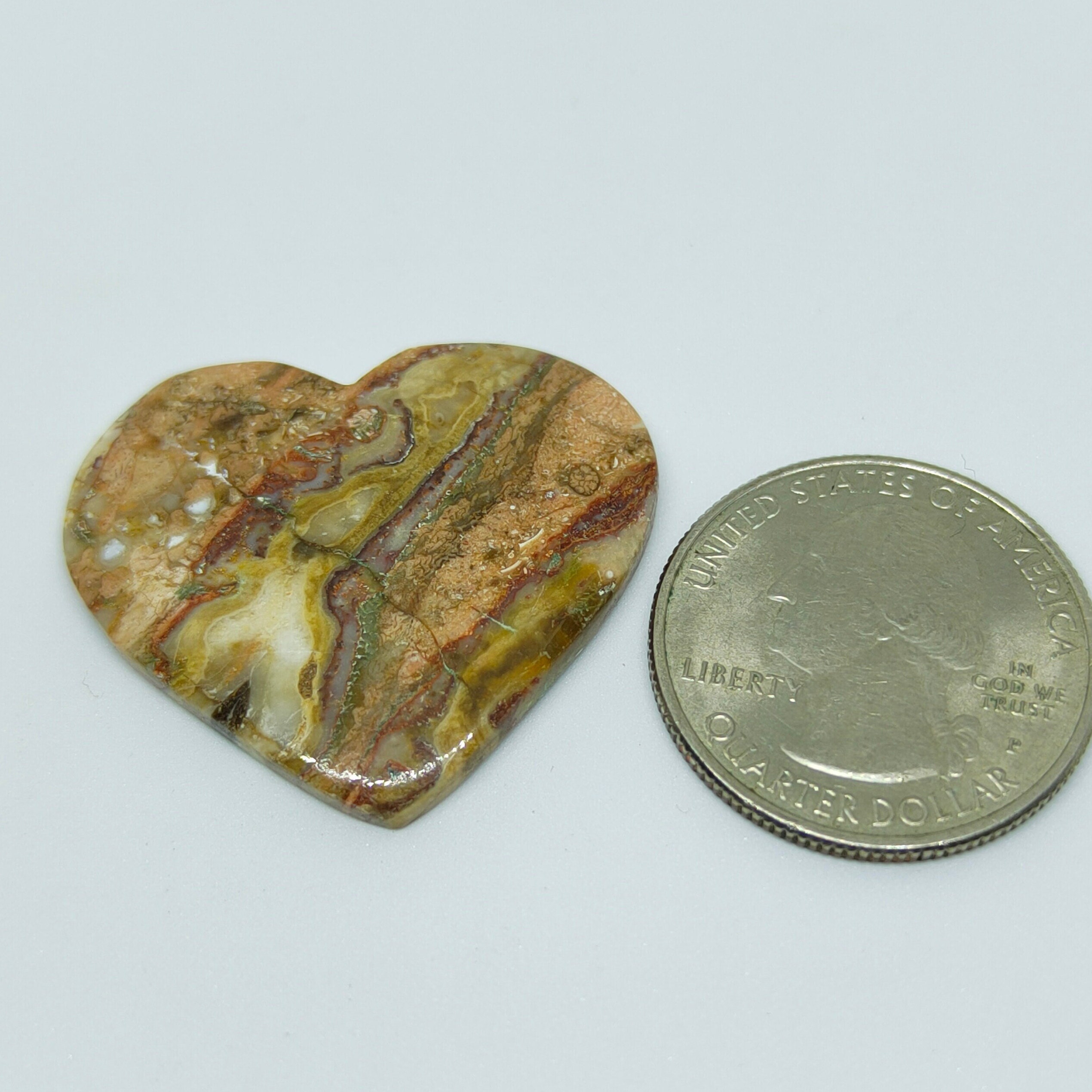 29X33mm AAA Calidad Natural Rosetta Jasper Colgante Cabujón | Etsy