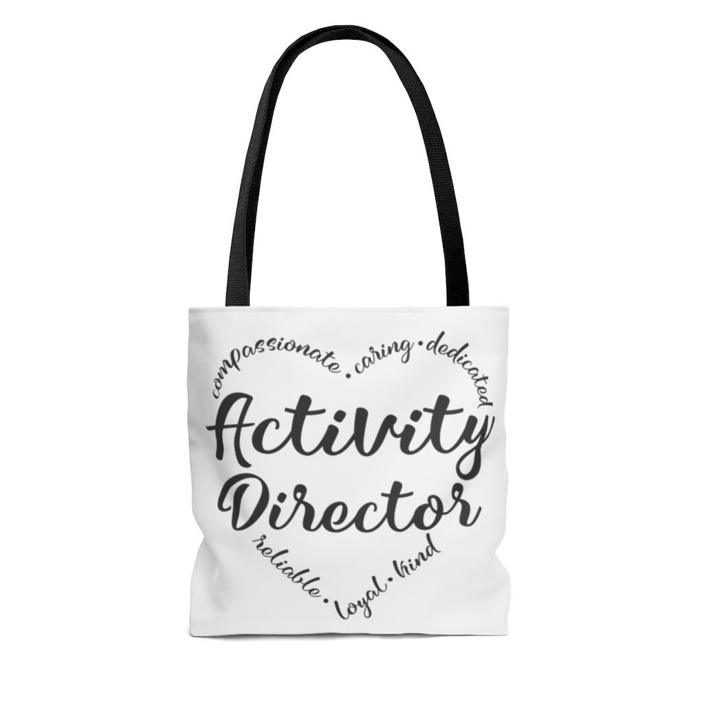 Activity Director AOP Tote Bag Activity Director Gift - Etsy