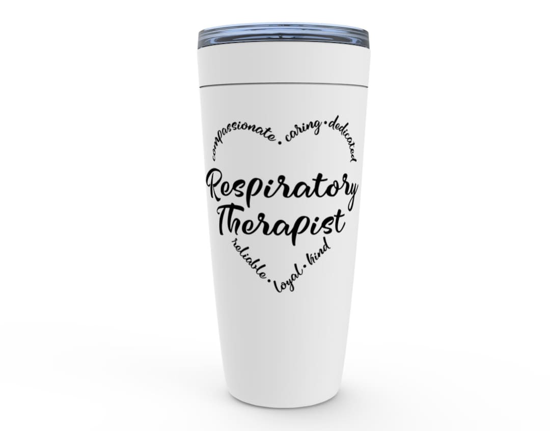 Respiratory Therapy Tumbler, Respiratory Therapist Stainless Steel ...