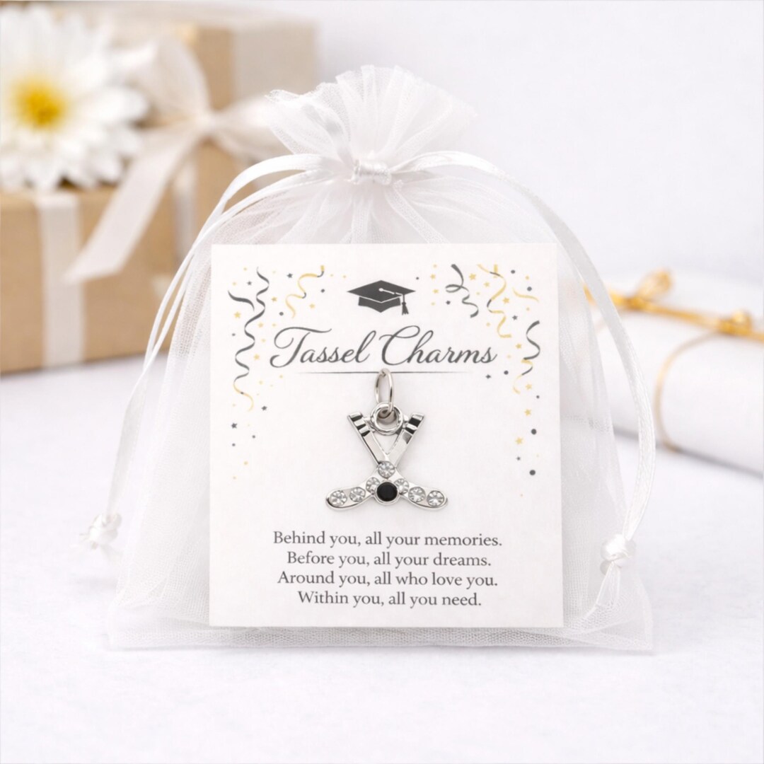 2026 Ice Hockey Graduation Tassel Charm for Senior Player Keepsake Gift ...