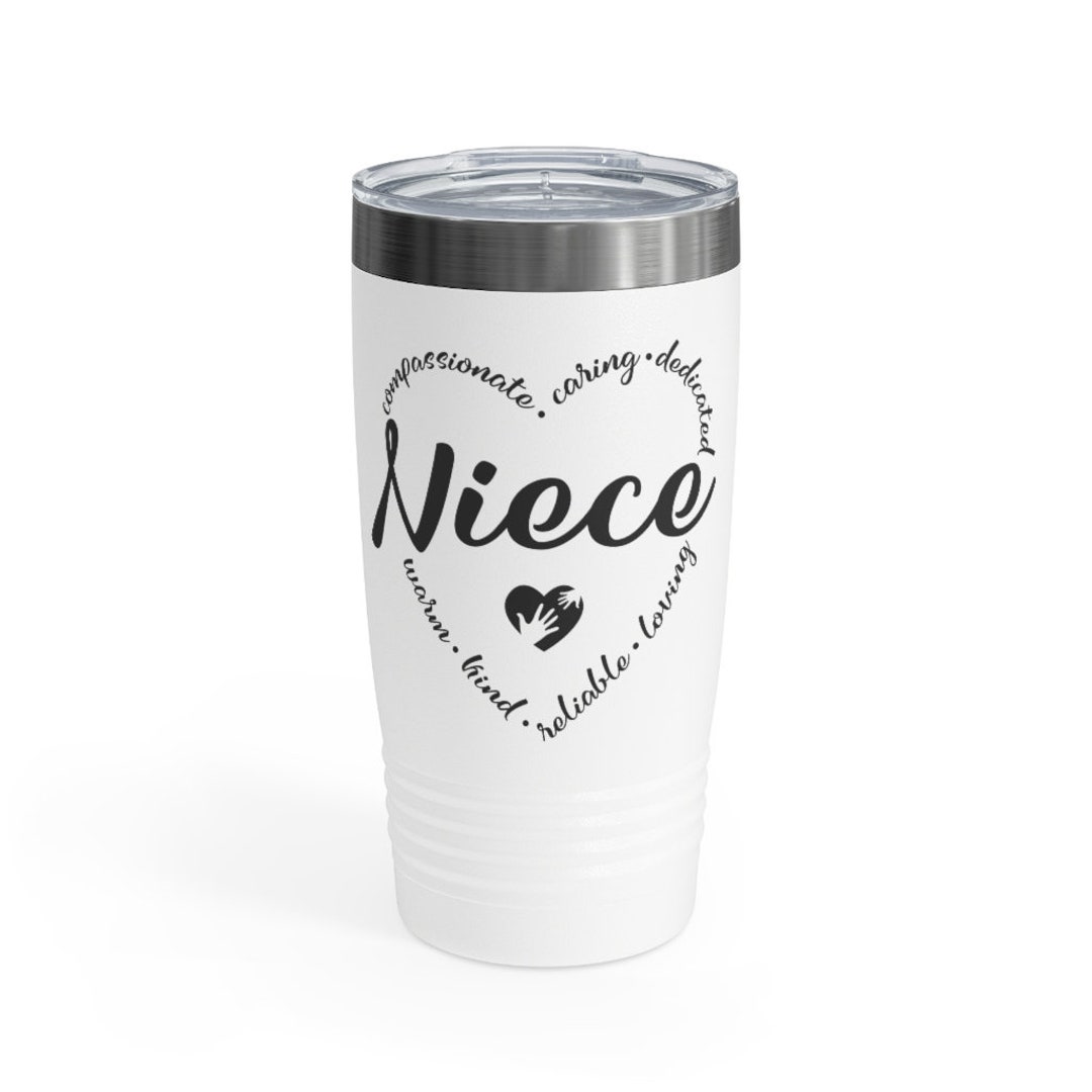 Niece Tumbler, 20oz, Niece Gift, Birthday Gift, Graduation Gift, Gift ...