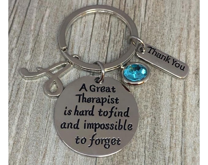 BTH, Personalized Behavior Therapist Keychain, Behavioral Therapy ...