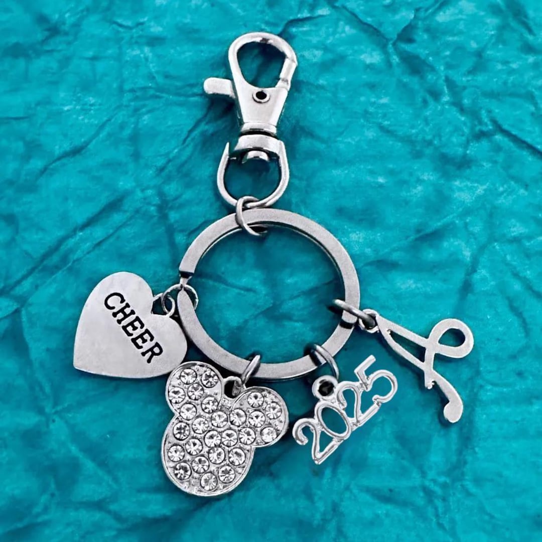 Personalized 2025 All Star Cheer Keychain, Cheer Summit Zipper Pull ...