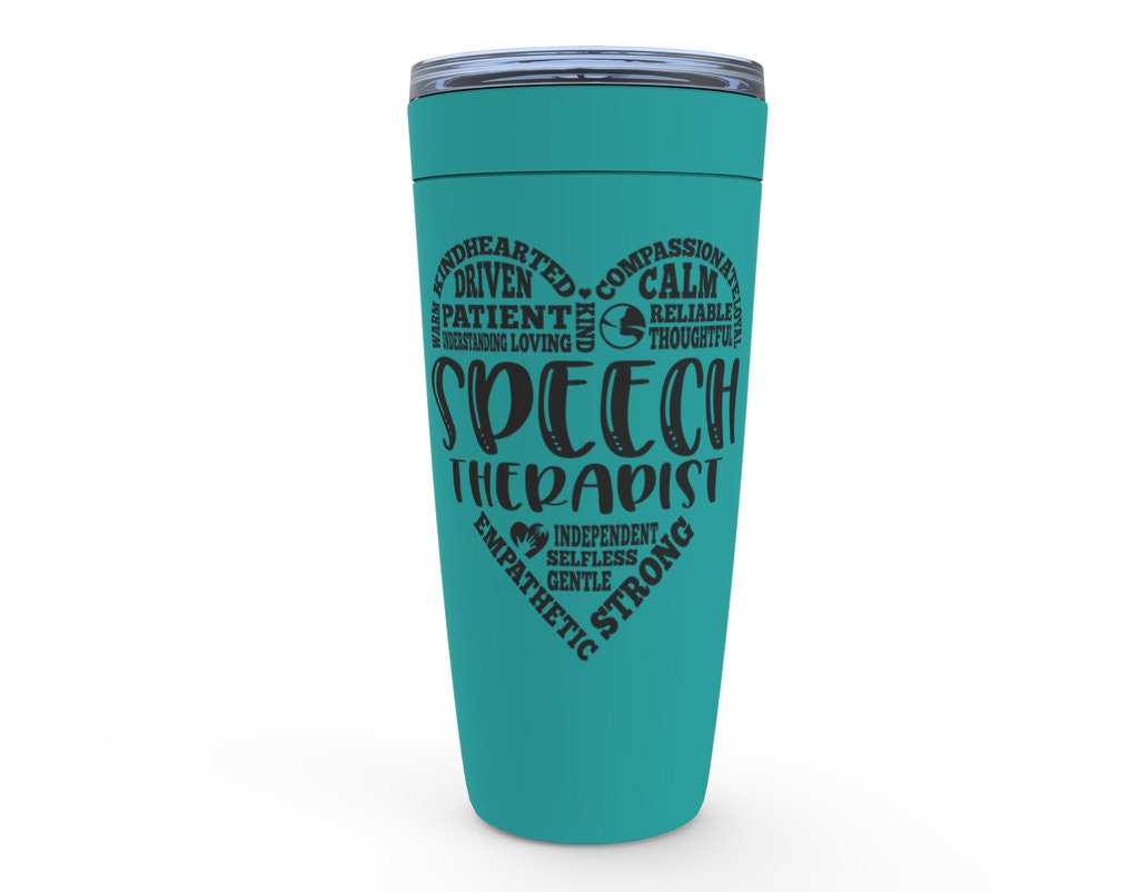 Speech Therapist Tumbler SLP Cup Speech Language Pathologist - Etsy UK