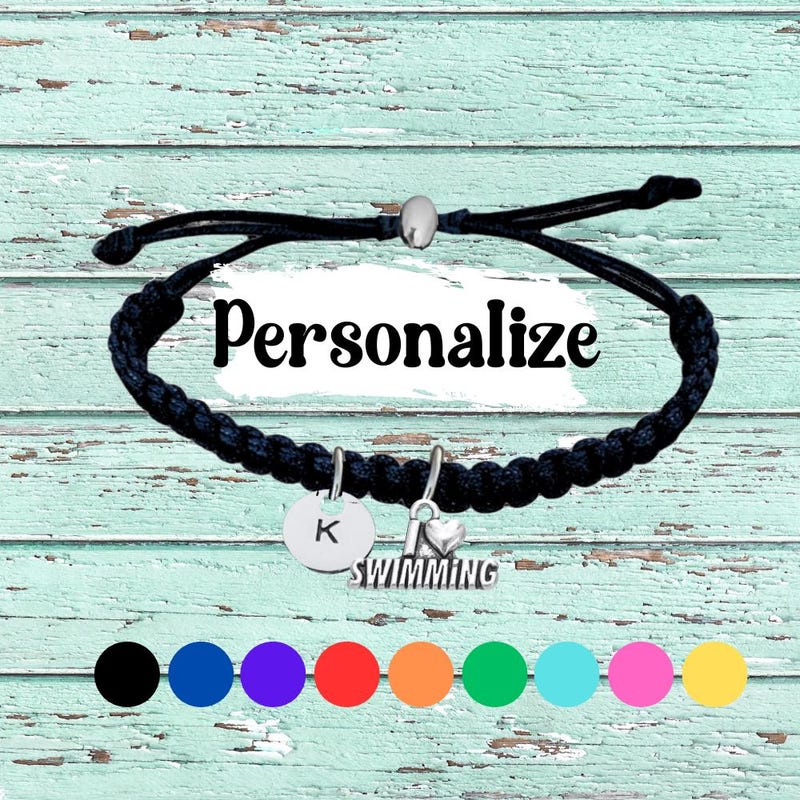 Swimmer Bracelet - Etsy
