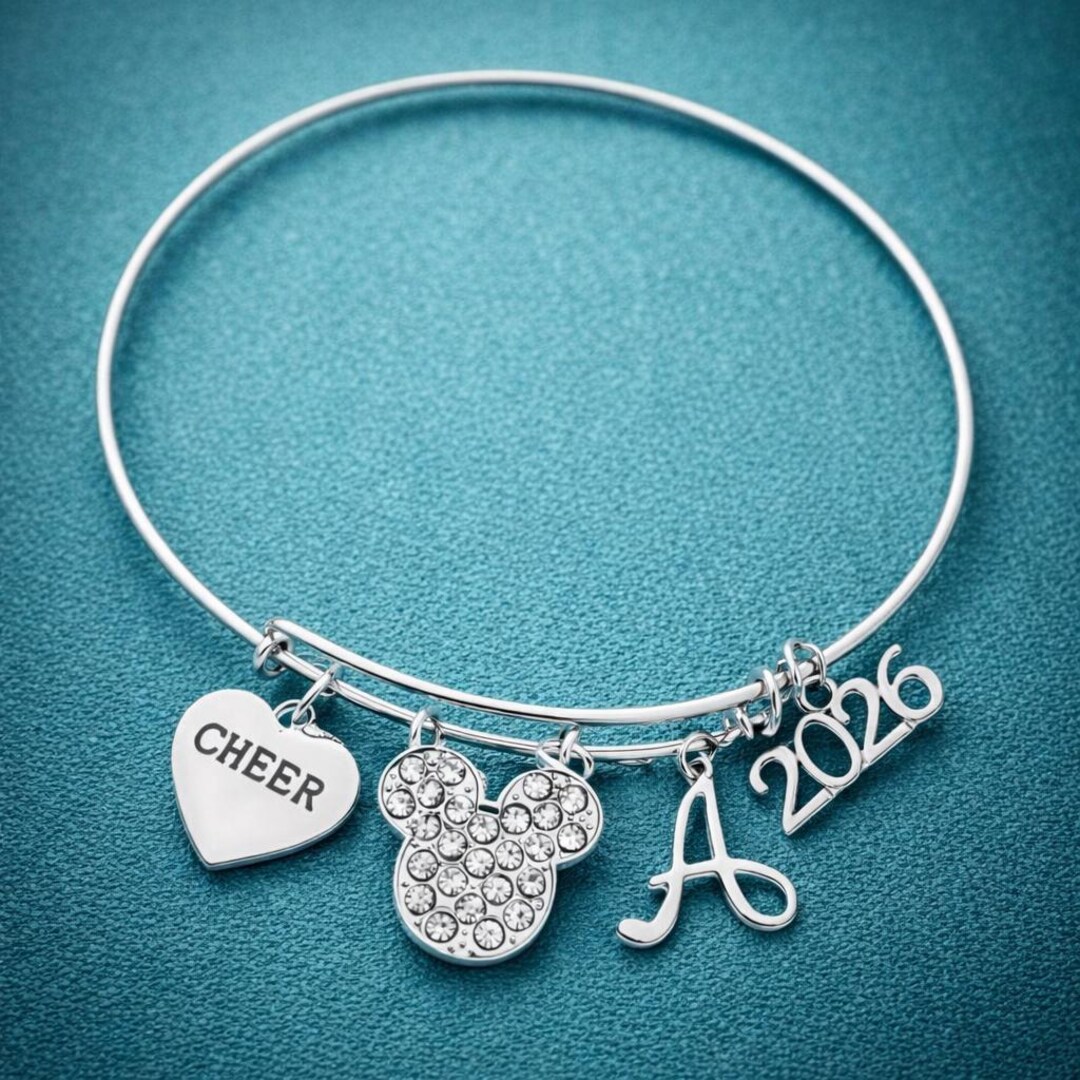 Personalized 2026 Cheer Bracelet, Girls D2 Summit Worlds Cheerleading ...