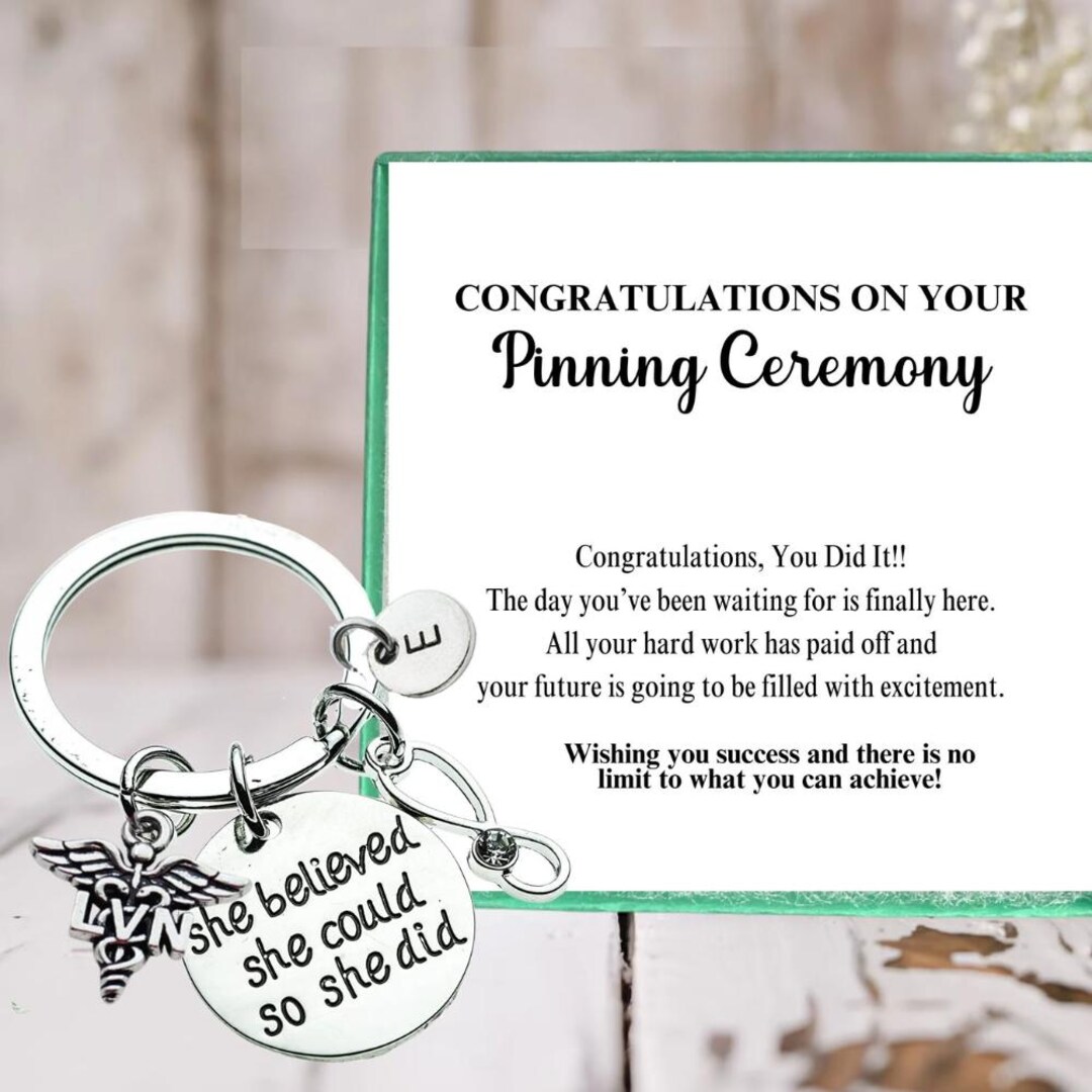 LVN Graduation Gift, Pinning Ceremony, Personalized Nurse Gift, Nurse ...