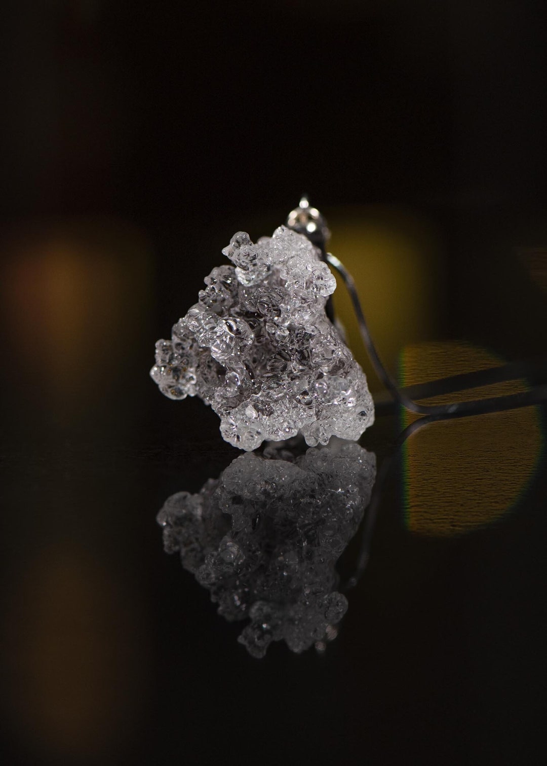 Necklace Hyalite Opal Gemstone Necklace PARHELION 11 - Etsy