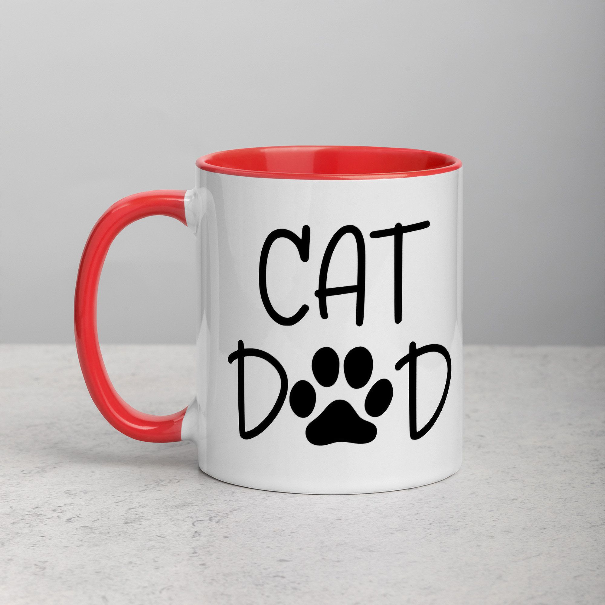 Custom Cat Mug, Personalized Cat Dad Mug, Pet Parent Gift, Gifts for ...