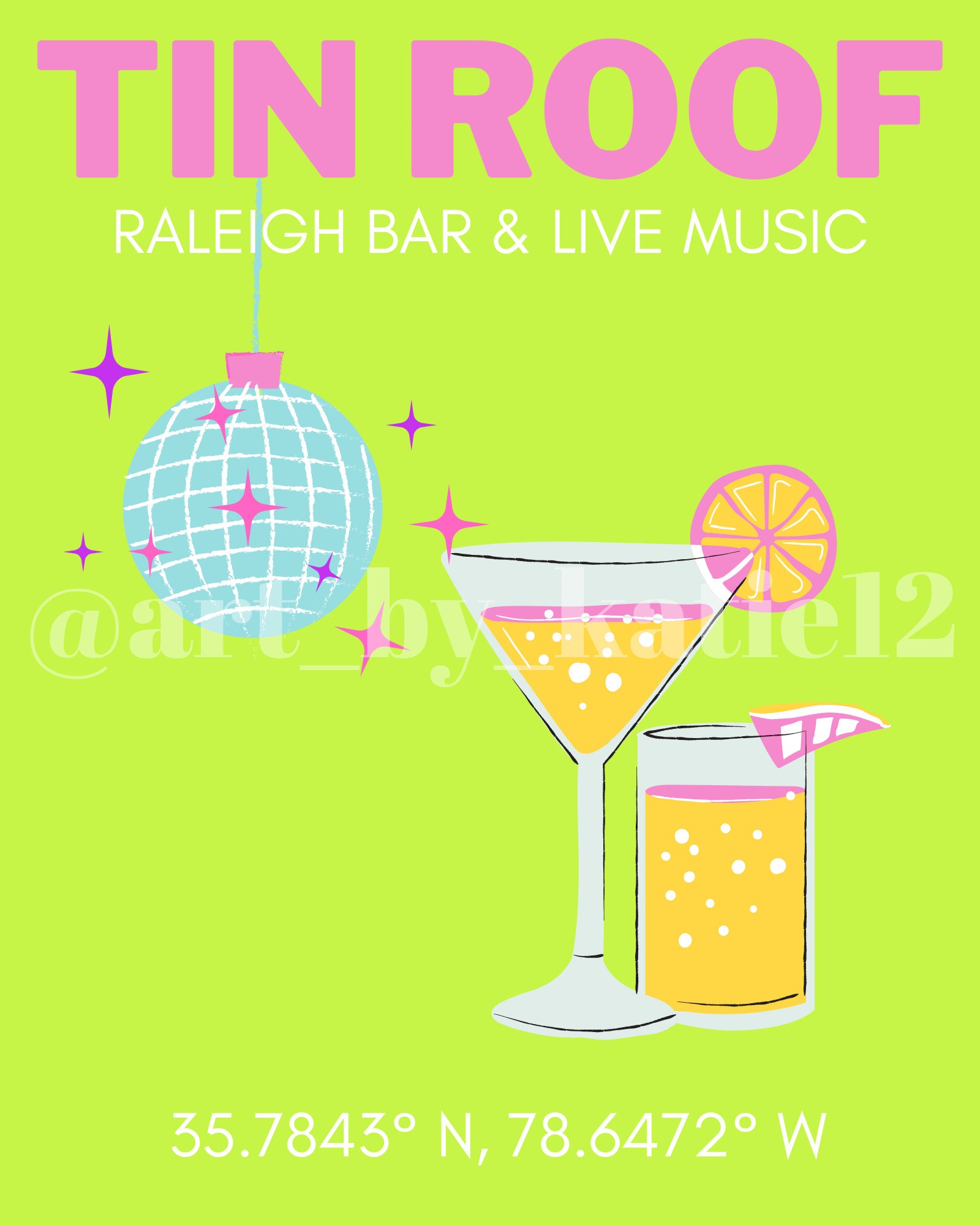 Bars and Clubs Poster Pack set of 6 - Etsy