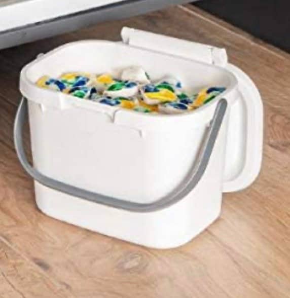 Personalised Kitchen Storage Caddy Eco Grey - Etsy UK