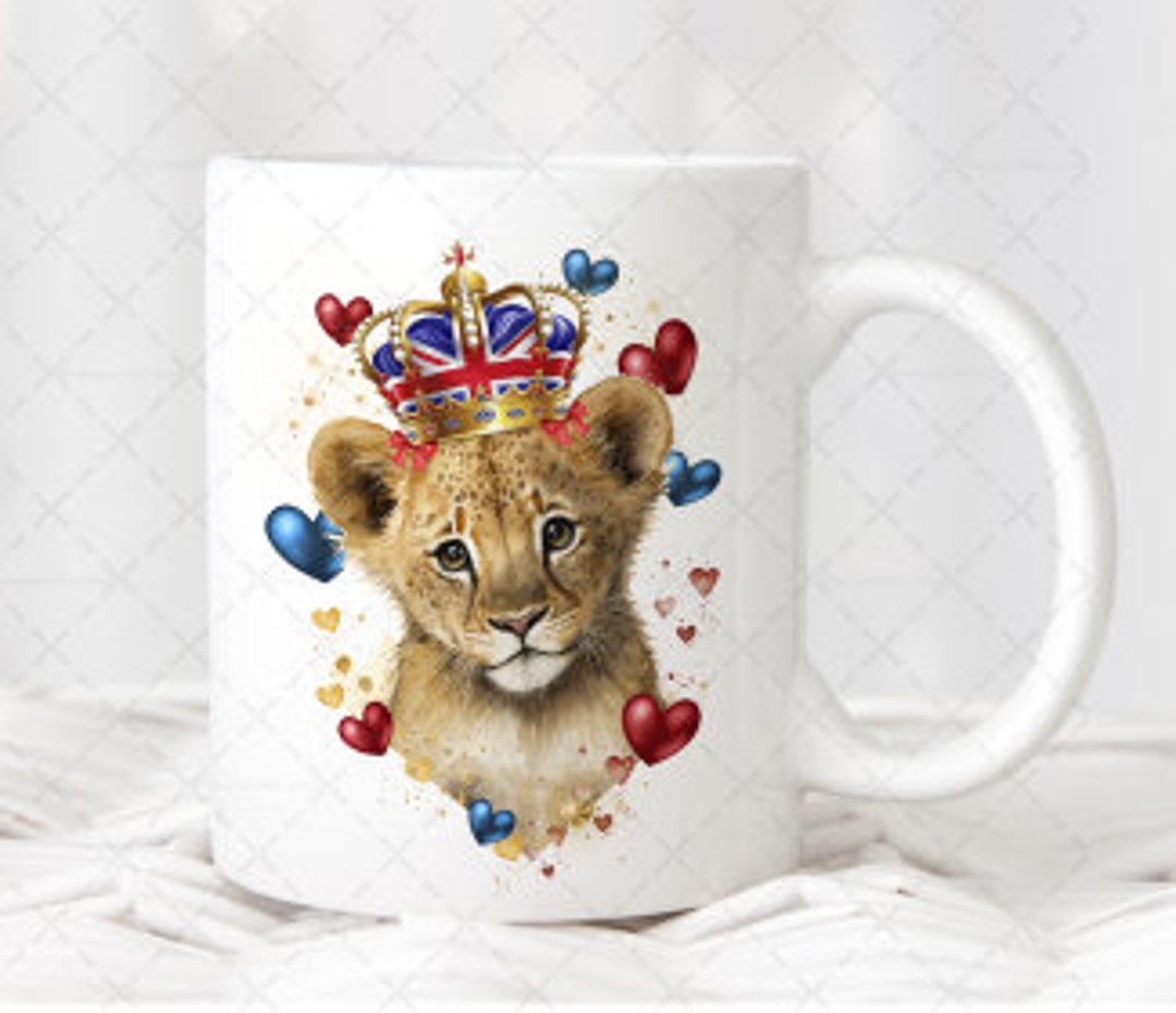 Personalised Mug-cup-lion-cub-design-2024-memorabilia-souvenir-gift-boy ...