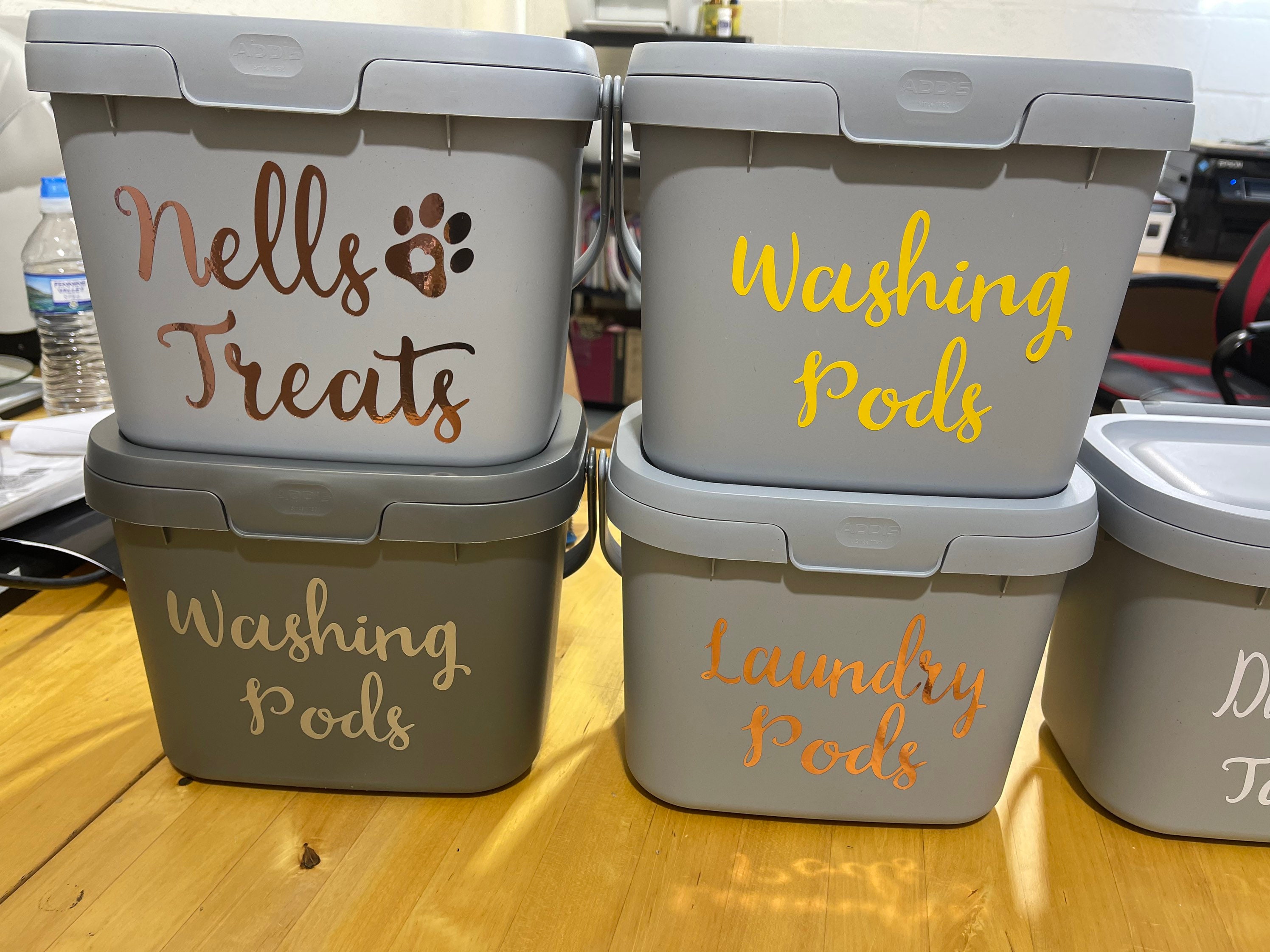 Custom Label for Eco Caddykitchen Storagemrs Hinch - Etsy UK