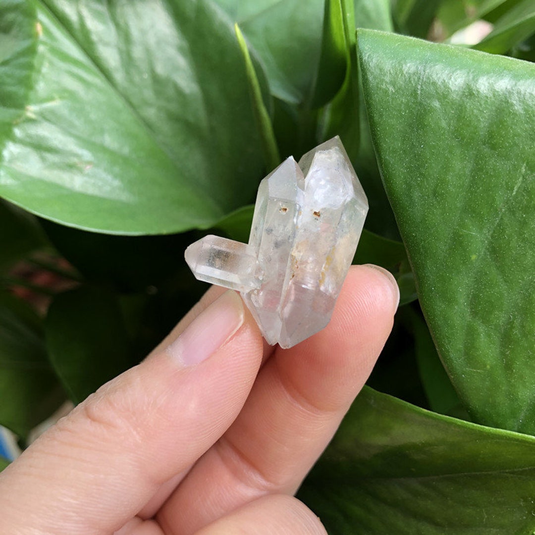 Natural Skeletal Quartz Elestial Quartz Crystal Double Terminated Point ...