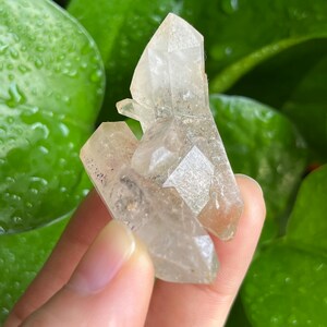 Natural Skeletal Quartz Elestial Quartz Crystal Double Terminated Point ...