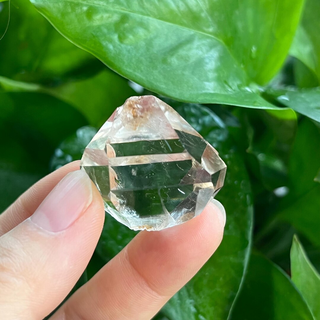 Natural Herkimer Diamond Double Terminated Point for Jewelry Making ...