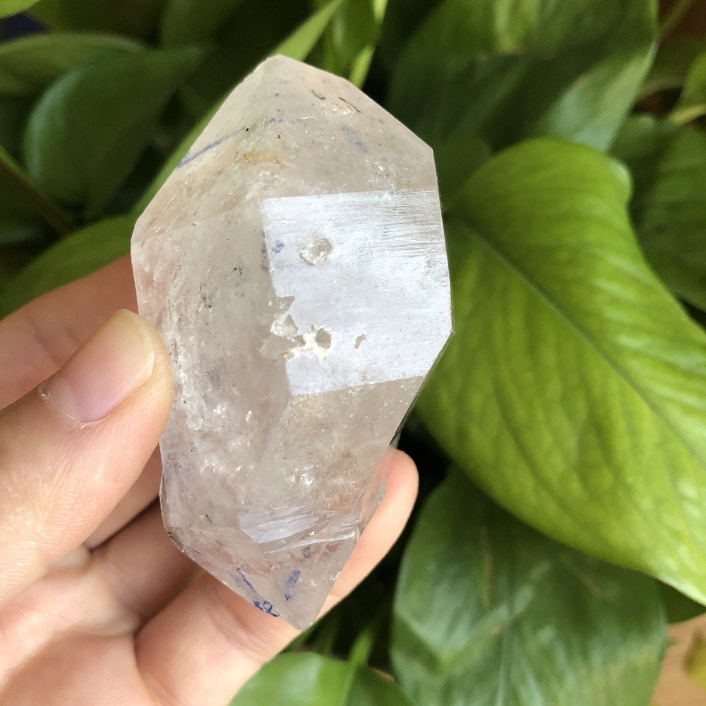 Natural Moving Water Bubble Quartz Crystal Enhydro Skeletal - Etsy