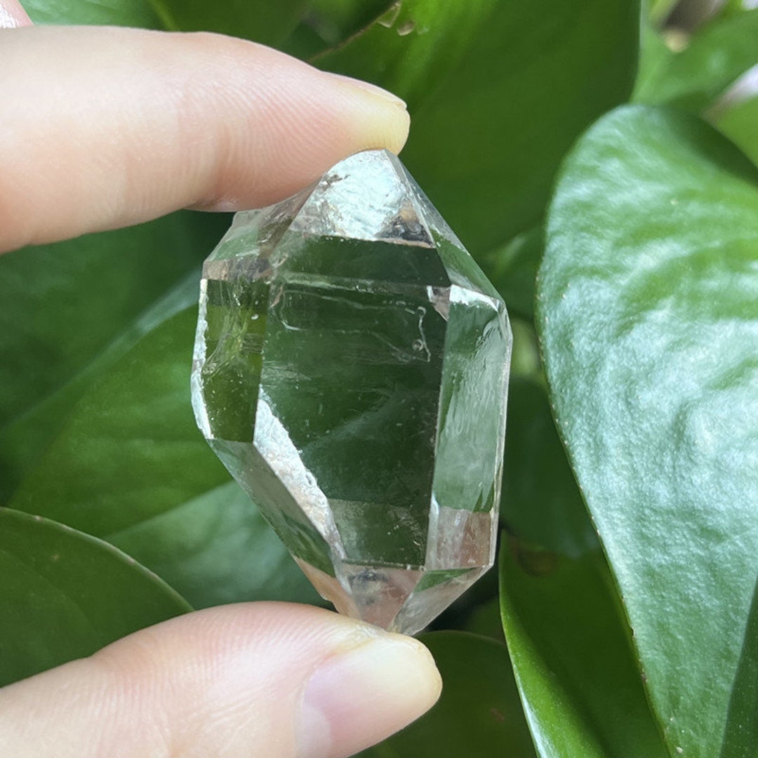 Natural Herkimer Diamond Double Terminated Point for Jewelry Making ...