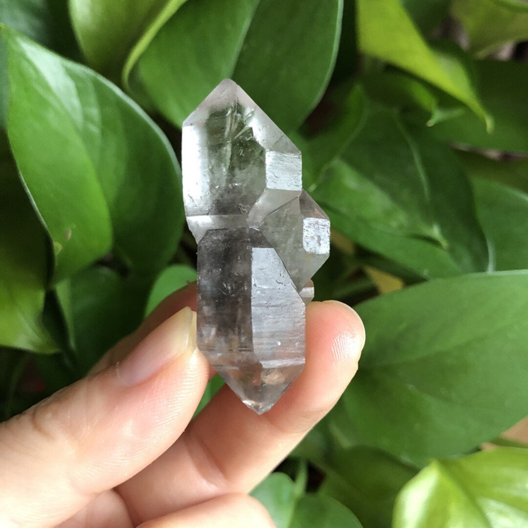 Natural Skeletal Quartz Elestial Quartz Crystal Double Terminated Point ...