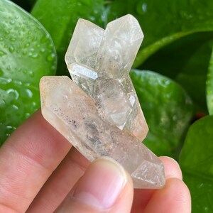 Natural Skeletal Quartz Elestial Quartz Crystal Double Terminated Point ...