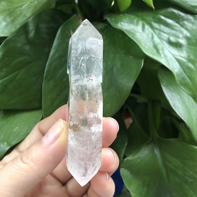 Natural Moving Water Bubble Quartz Crystal Enhydro Skeletal | Etsy