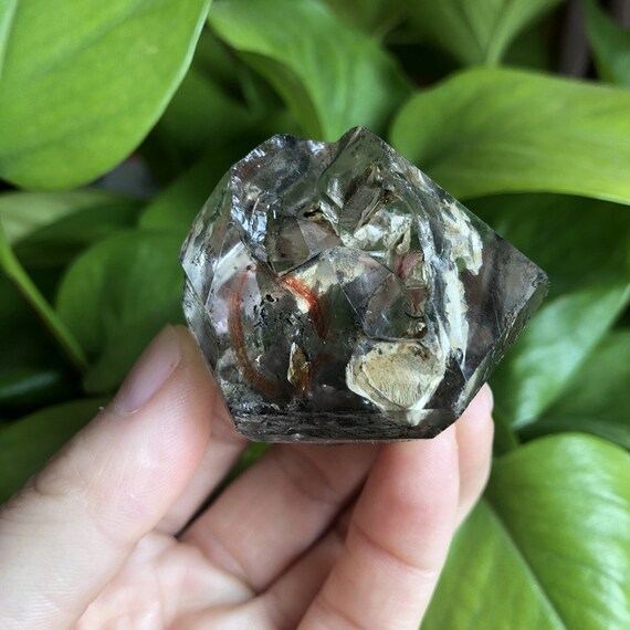 Natural Skeletal Quartz Elestial Quartz Crystal Terminated | Etsy