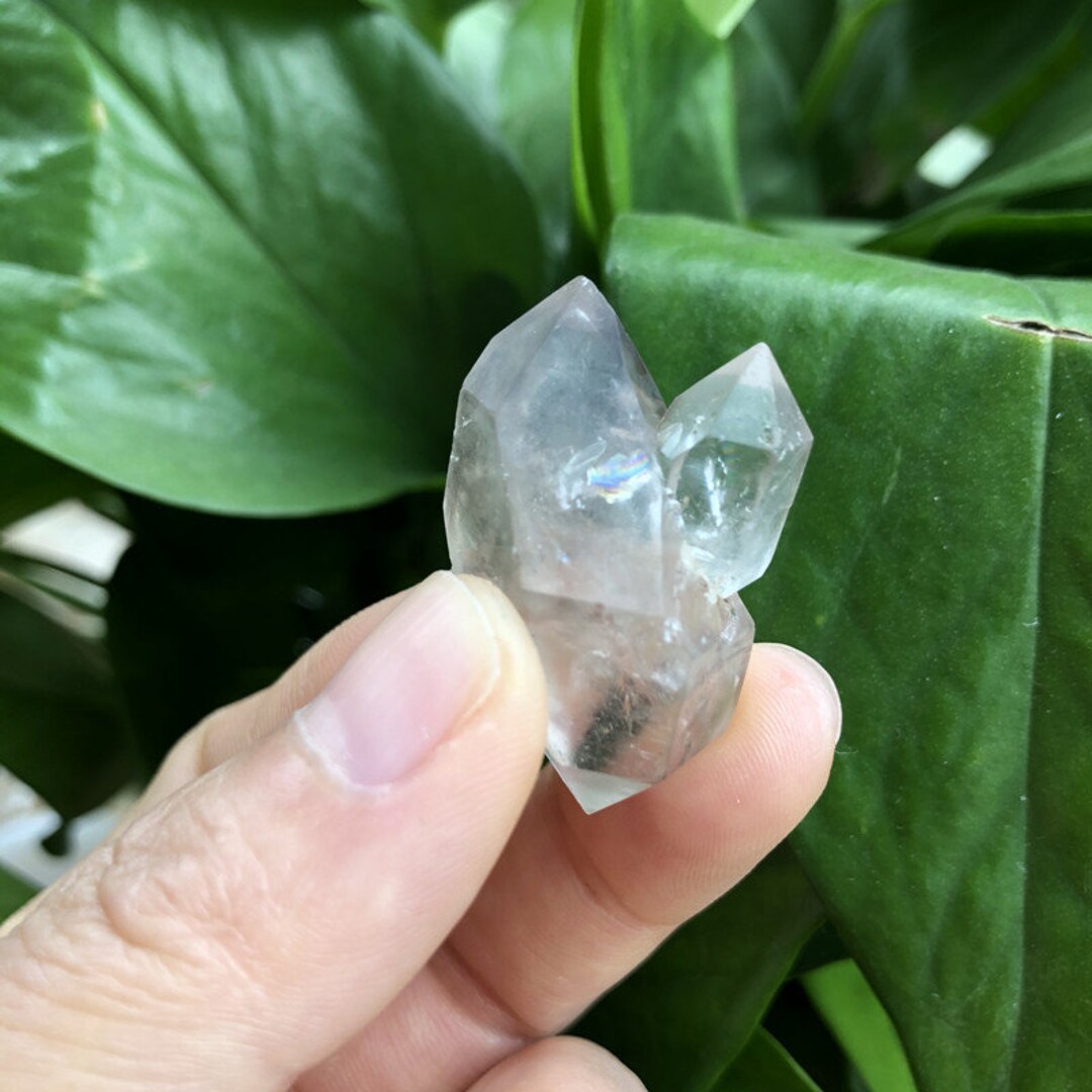 Natural Skeletal Quartz Elestial Quartz Crystal Double Terminated Point ...