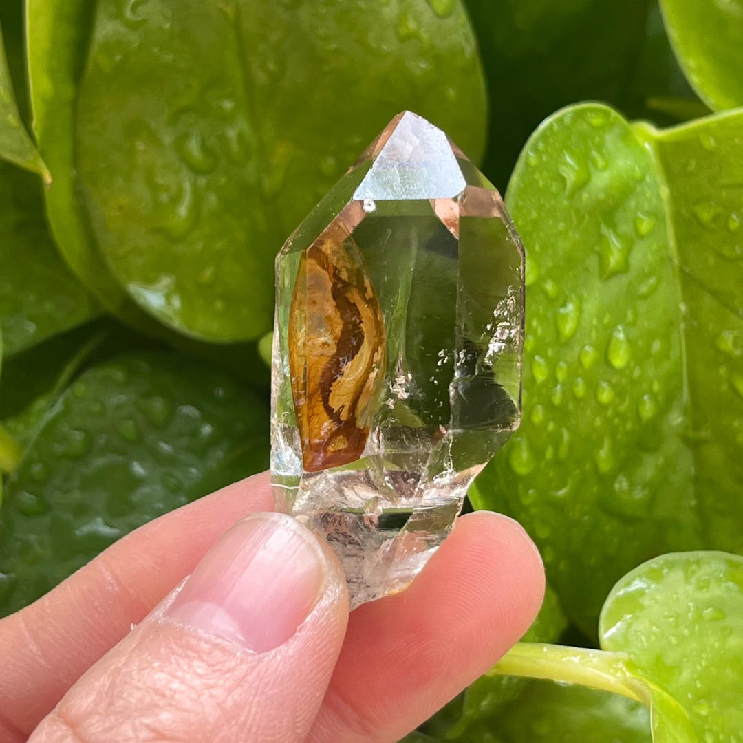 Natural Herkimer Diamond Terminated Point for Jewelry Making Reiki ...