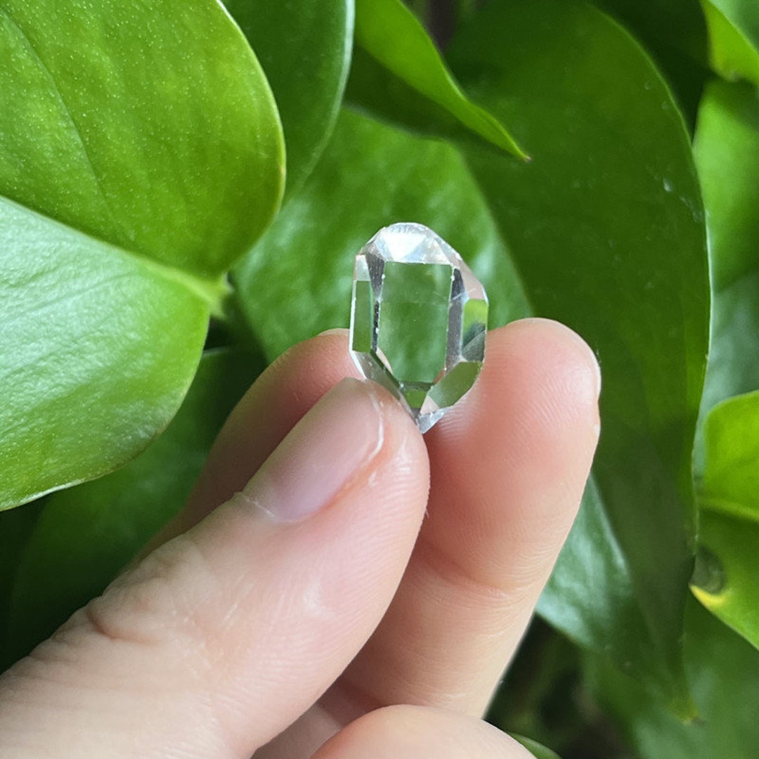 Natural Herkimer Diamond Terminated Point for Jewelry Making Reiki ...
