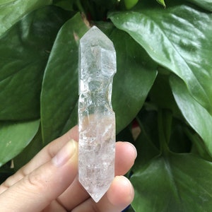 Natural Moving Water Bubble Quartz Crystal Enhydro Skeletal - Etsy