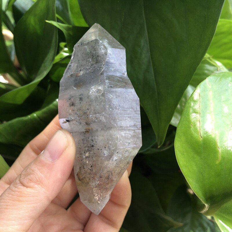 Natural Moving Water Bubble Quartz Crystal Enhydro Skeletal | Etsy